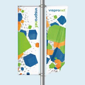 Werbefahnen & Fahnen bedrucken lassen | Vispronet