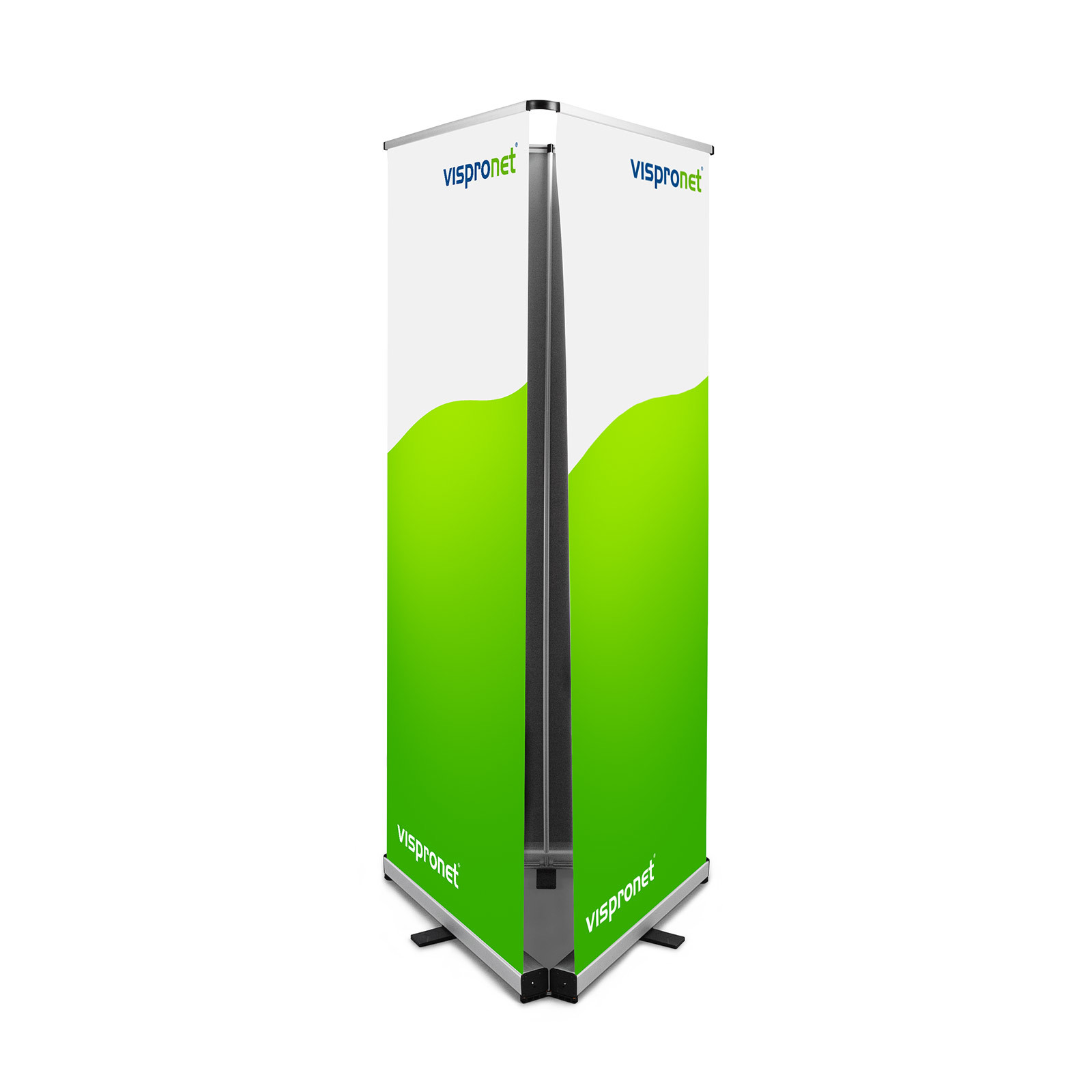 Verbinder-Set: Roll Up Economy 3er | Eckverbinder / Displaywand